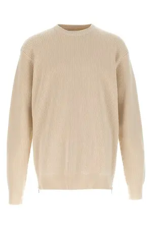JIL SANDER Zip Sweater - Beige