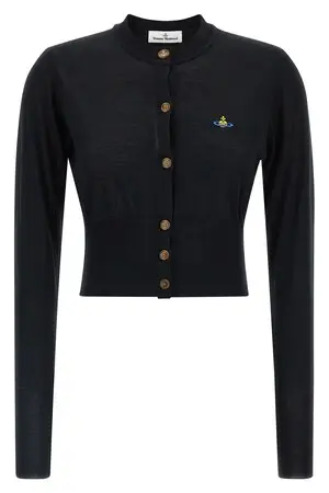 VIVIENNE WESTWOOD Bea Wool And Silk Blend Cardigan