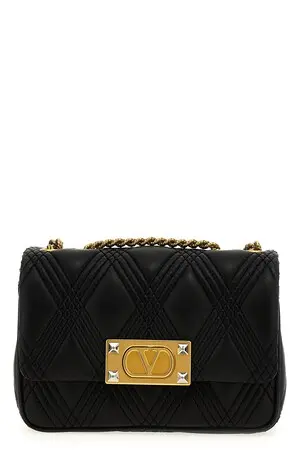 Valentino Garavani Quiltie 67' Shoulder Bag - Black