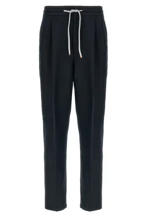 Brunello Cucinelli Linen Blend Trousers