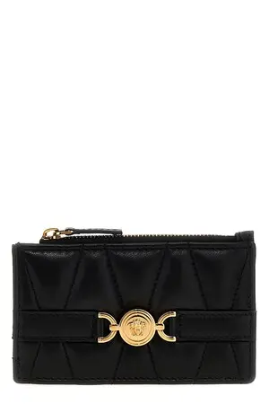 Versace Medusa' Card Holder - Black