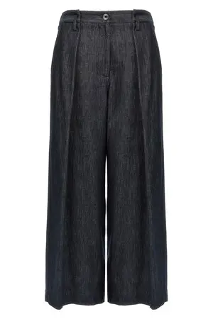 Brunello Cucinelli A-line Pleated Pants