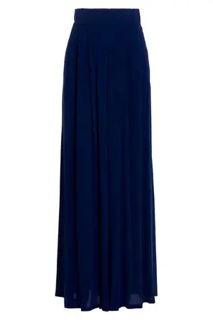 Max Mara Cimone Silk Pants - Blue
