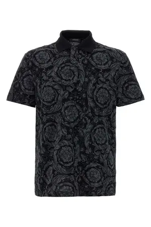 Versace Baroque Polo Shirt