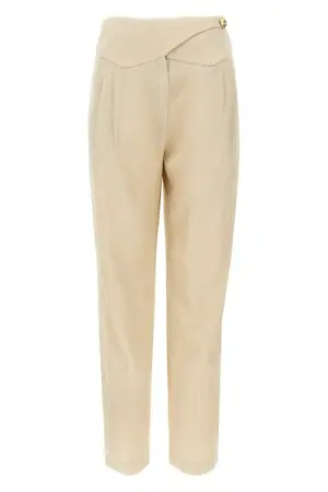 BLAZÉ MILANO Sheena Basque Trousers - Beige