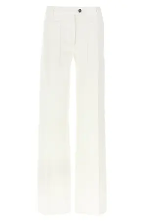 FERRAGAMO Straight Cotton Denim Jeans