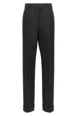 FERRAGAMO Stretched Pleated Trousers