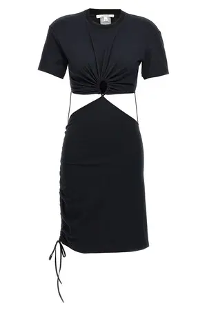 NENSI DOJAKA Cut-out T-shirt Dress - Black