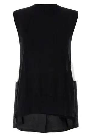 Sacai Patchwork Vest