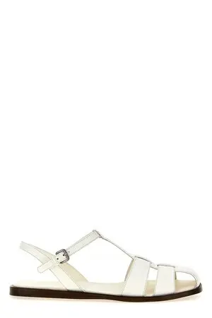 Church's Odyssey Leather Sandals - White