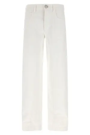 JIL SANDER Cotton Denim Jeans - White
