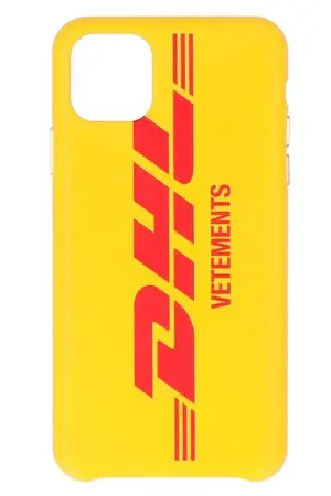 Vetements Dhl Collab. I-phone 11 Pro Max Case - Multi