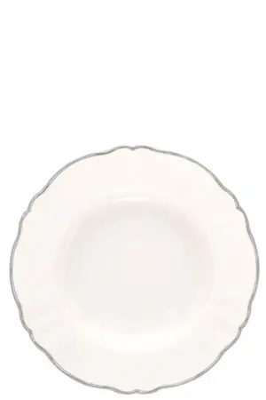 BITOSSI Soup Plate 'parisienne' ⌀ 23 Cm - Silver