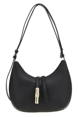 Furla Goccia Small Shoulder Bag - Black