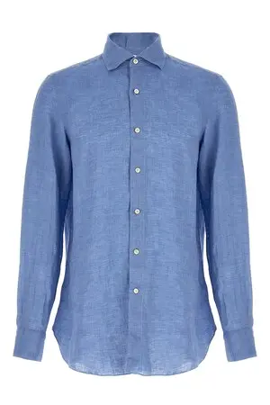 FINAMORE 1925 Gaeta' Shirt - Blue
