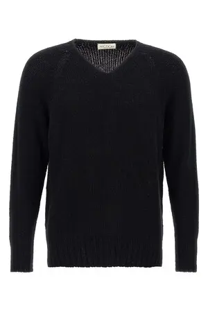 MA'RY'YA Bouclé Sweater - Black