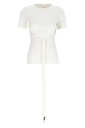 Y3 Lyoncell T-shirt - White/black