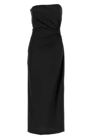 Max Mara Silva Wool-blend Long Dress
