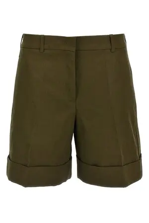 JIL SANDER Linen Bermuda Shorts