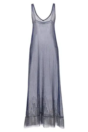 Rabanne Studded Mesh Dress