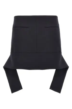 COURREGES Reversed Belt Mini' Skirt