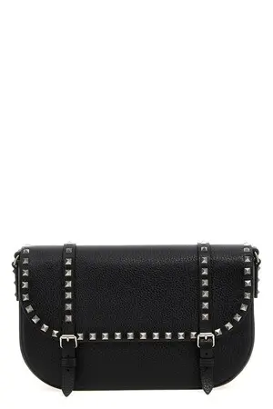 Valentino Garavani Rockstud' Shoulder Bag - Black
