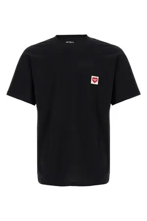 Carhartt Work In Progress Pocket Heart' T-shirt - Black