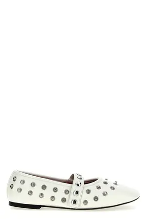 Stella McCartney Ryder Ballerina Flats - White