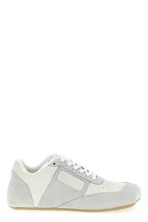 MAISON MARGIELA Anatomic Suede And Leather Sneakers - Gray
