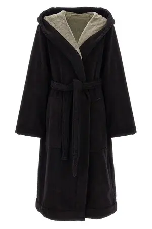 Rick Owens Beach Robe' Bathrobe - Black