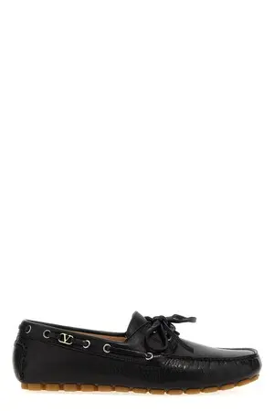 Valentino Garavani Driver Fastaway' Loafers - Black