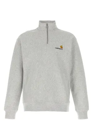 Carhartt Work In Progress American Script' Sweatshirt - Gray