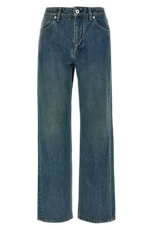JIL SANDER JIL SANDER Slim Twist Cotton Denim Jeans