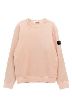 Stone Island Honeycomb Fleece Sweatshirt - Pink