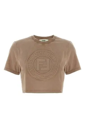 Fendi Cotton 3d Roma T-shirt