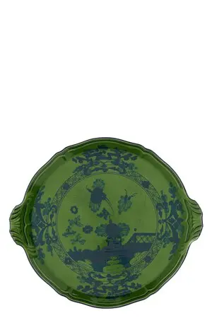 GINORI 1735 Oriente Italiano' Cake Plate ⌀ 30,5 Cm - Green