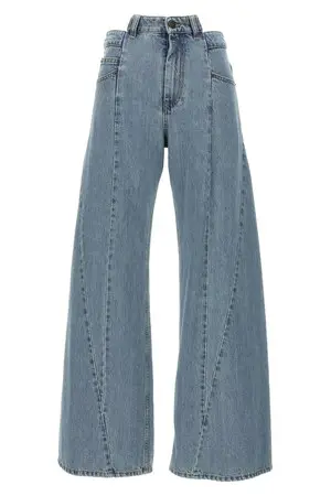 MAISON MARGIELA Asymmetrical Waist Denim Jeans