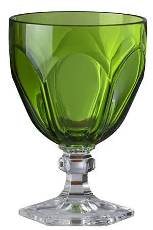 MARIO LUCA GIUSTI Wine Glass 'novella' 240 Ml - Green