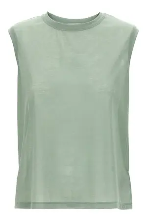 Victoria Beckham Logo Embroidery Top