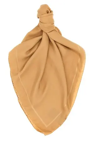 Saint Laurent Cassandre Scarf Beige