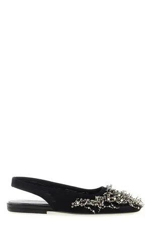 Dries Van Noten Embroidered Slingback