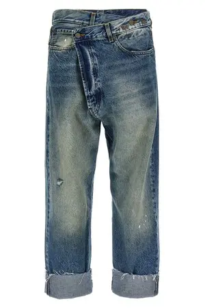 R13 Cross Over Denim Jeans
