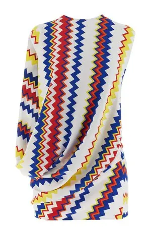 Missoni Zigzag Peplos Top - Multi