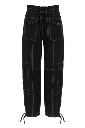 GANNI Light Slub Pocket Trousers