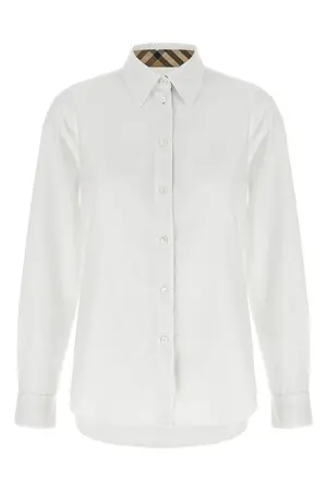 Burberry Check Insert Shirt