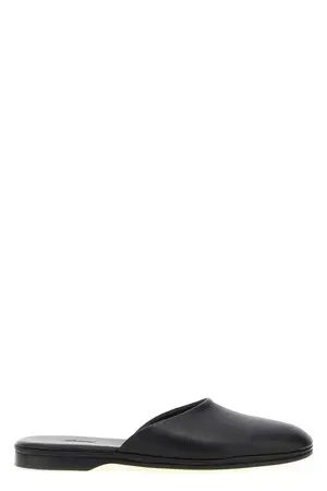 Brioni Leather Sabots