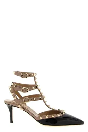 Valentino Garavani Rockstud Patent Leather Pumps