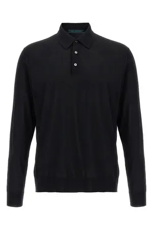 Kiton Ciro' Polo Shirt - Black