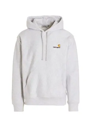 Carhartt Work In Progress American Script' Hoodie - Gray