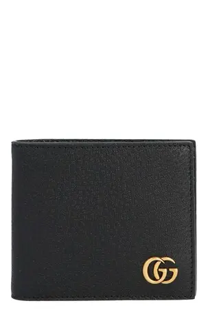 Gucci Gg Marmont' Wallet - Black